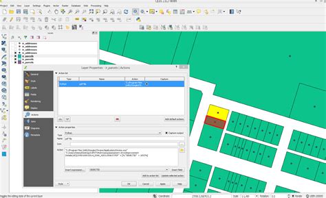 how to link a pdf file to a specific feature with qgis geographic