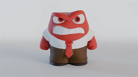 Inside Out Anger By Mv Design Makerworld Download Free 3d Models