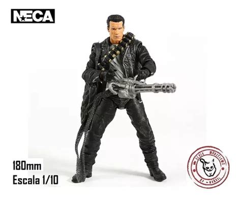 Boneco 18cm Exterminador Do Futuro T 800 Neca Articulado