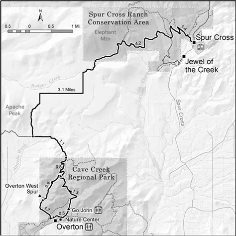 Maricopa Trail Connections Cave Creek To Spur Cross Maricopa Trail