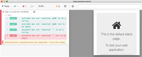Keep Passwords Secret In E2e Tests Better World By Better Software