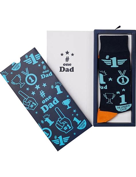 Bamboozld Mens Top Dad Bamboo Sock Card David Jones