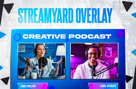 Streamyard Streamlabs Obs Overlay For Youtube Podcast By Winso2 Fiverr