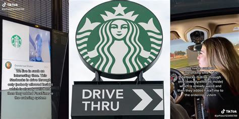 Starbucks Drive Thru Video Screens Spark Debate On Tiktok