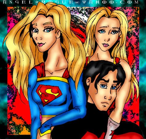 Supergirl Wondergirl And Robin By Angel Gidget On Deviantart