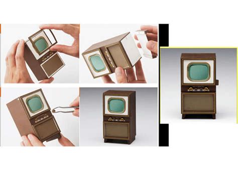 Panasonic Classic Retro Tv Kit168 Đồ Chơi Mô Hình Giấy Download Miễn