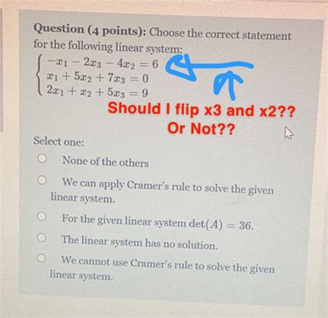 solved 11 c question 4 points choose the correct
