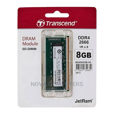 Transcend Laptop Ram Ddr4 8gb 2666 In Nairobi Central Computer Hardware Nova Computers Jiji