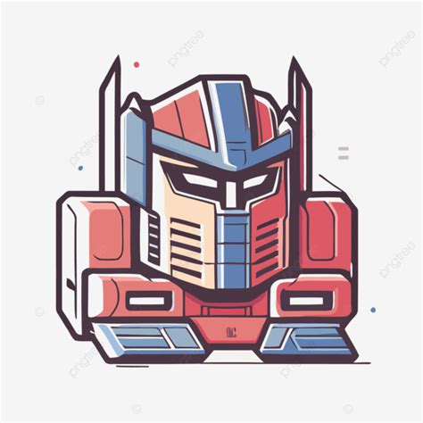 The Cartoon Character Of Transformers Vector Cartoon Clipart