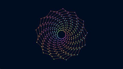 Colorful Glowing Lines Interconnect To Form Stock Motion Graphics Sbv 349099726 Storyblocks