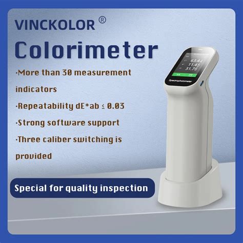 Professional Colorimeter For Quality Inspection Controlled By Touch