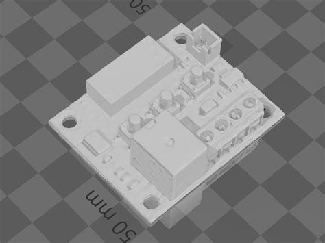 W1 209 Thermostat Control Board Scan By Marlywong Download Free Stl Model