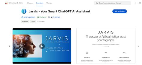 Jarvis Your Smart AI ChatGPT Assistant
