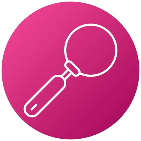 Estilo De Icono De Lupa 21725228 Vector En Vecteezy
