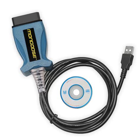 Mongoose Pro JLR Ultimate J2534 Cable For Diagnostics Jlr Topix