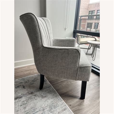Greige Gray Armchair Aptdeco