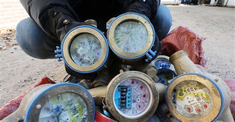 한파에 수도계량기 파손 피해 속출