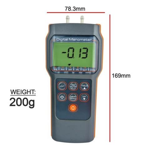 Professional Digital Differential Air Pressure Manometer Discount
