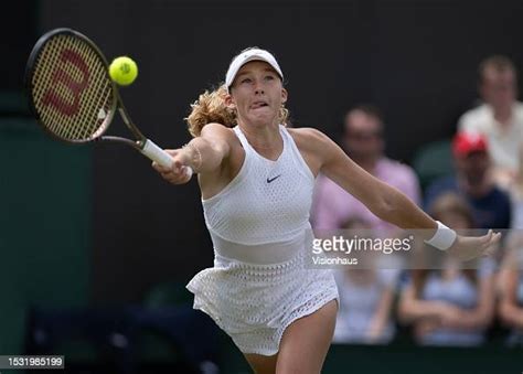 16 Year Old Mirra Andreeva In Action During Her Defeat To Madison