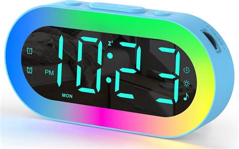 Reloj Despertador Con Luz Nocturna Pequeño Reloj Despertador Para