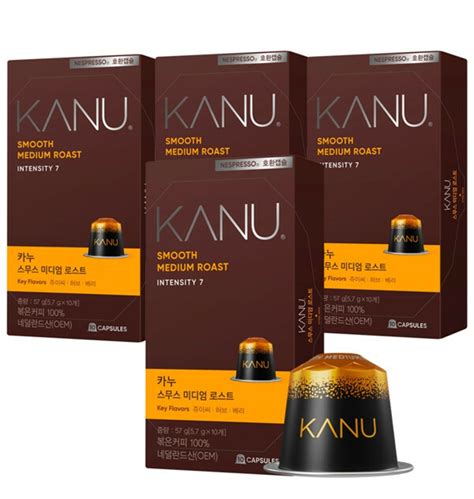 맥심 카누 캡슐커피 스무스 미디엄 로스트 10개입 X 4개[네스프레소호환] 티몬