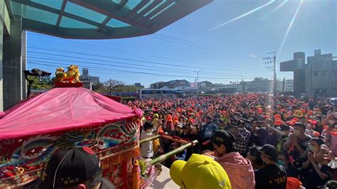 白沙屯媽祖進香粉紅超跑到大甲了！11萬信眾加速狂衝 壯觀畫面曝光