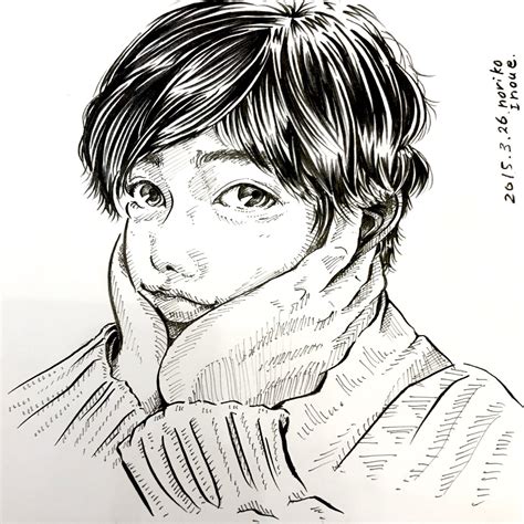 お知らせ 描いたイラストが 現在1000枚を超えていまして その中から抜粋して 原画を数枚づつ販売していく事にし」イノウエノリコ🍏🌾🧡💙の漫画