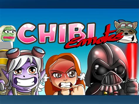 Speed Painting Twitch Emote Kawaii Chibi Girl Custom Emotes And