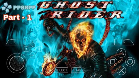 Ghost Rider Part High Graphic PSP PPSSPP Emulator Mobile Game Play YouTube