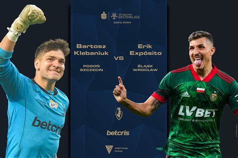 PortowaDuma pl Pogoń Szczecin Śląsk Wrocław Pojedynek meczu Bartosz Klebaniuk vs Erik