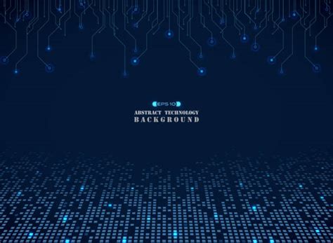 10 Techonology Pattern Stock Illustrations Royalty Free Vector