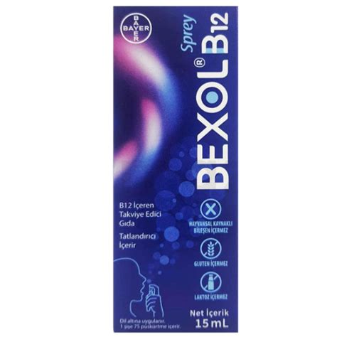 Bexol B12 Sprey 15 ml | Nar Ecza