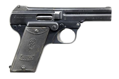 Steyr Pieper 1908 Semi Auto Pistol Poulin Auctions