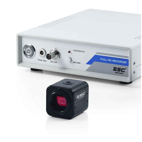 Microscope Camera With Beam Splitter And C Mount Adapter Esc Medicams