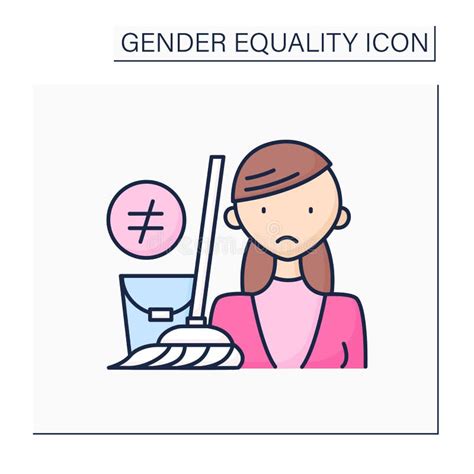 Discrimination Color Icon Stock Vector Illustration Of Right 260319779