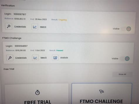 Ftmo Challenge Finished And Verification Going On R Forexforall