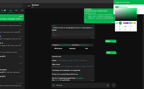 Telegram Web Color Themes Chrome Web Store