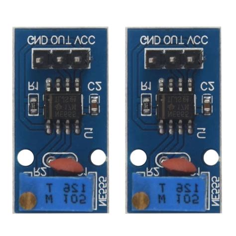 2PCS NE555 Frequency Adjustable Pulse Generator Module Lazada Co Th