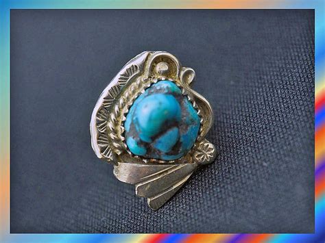 Yahoo オークション 本物インディアンジュエリー ナバホ族作家作 タ