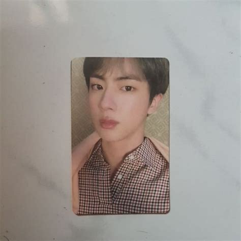 Jual PHOTOCARD OFFICIAL BTS PC JIN BTS PHOTOCARD MAP OF THE SOUL PERSONA Shopee Indonesia