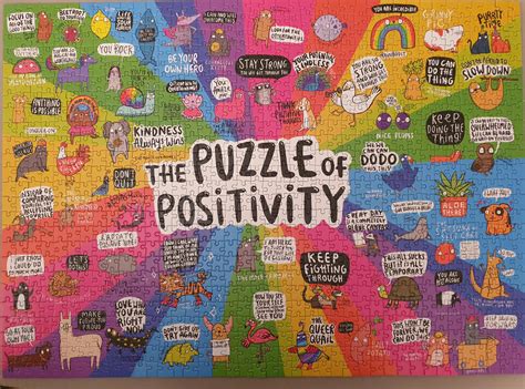 The Puzzle Of Positivity Katie Abbey Gibson 1000 Pieces First