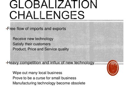 Globalization Challenges