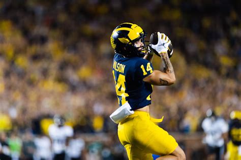 Michigan Missing Wr Roman Wilson Two Others Vs Indiana