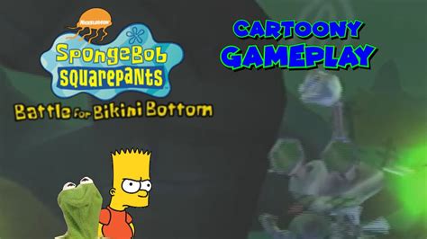 Cartoony Gameplay SpongeBob SquarePants Battle For Bikini Bottom PART