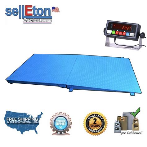 Buy Selleton 48 X 48 Non Ntep Pallet Size Floor Scale With A Ramp