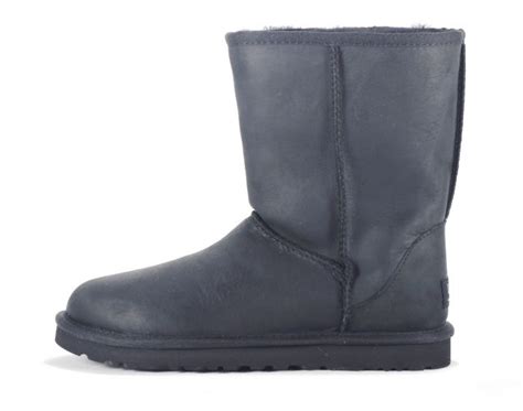Ugg Australia Classic Short Leather Black Boot 1005093 Blk Shiekh