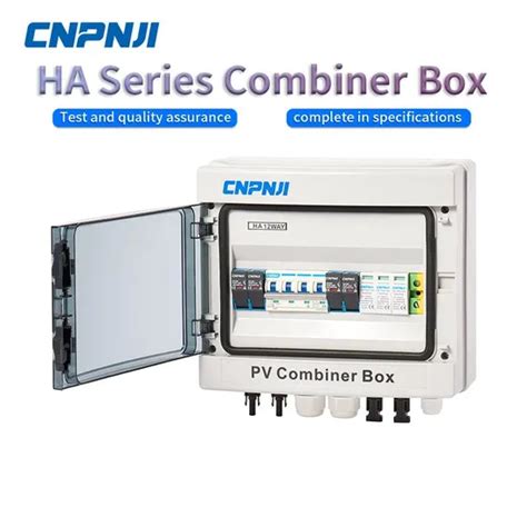Cnpnji Photovoltaic Combiner Box PV Array Combiner Box Solar DC Combiner Box Photovoltaic