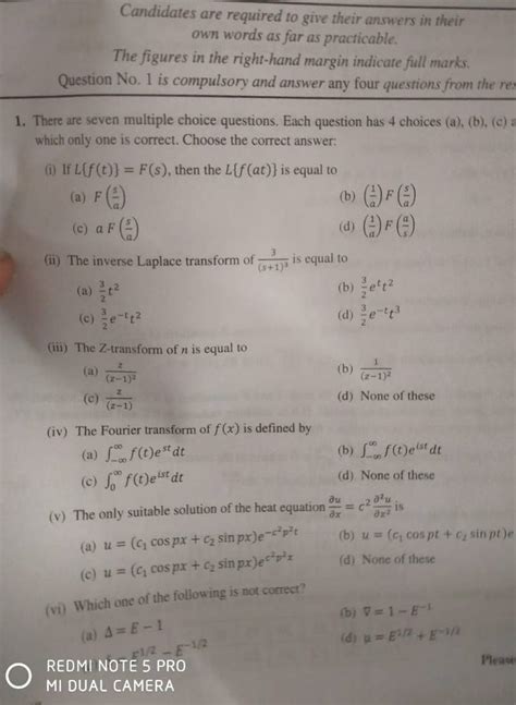 The Fourier Transform Of F X Is Defined By Filo