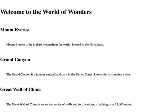 Html Class Attributes Css List