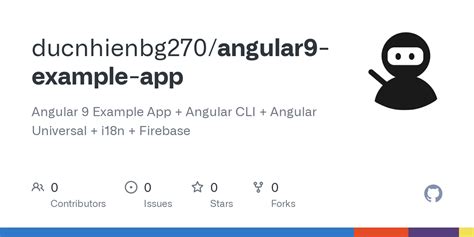 Github Ducnhienbg270angular9 Example App Angular 9 Example App Angular Cli Angular